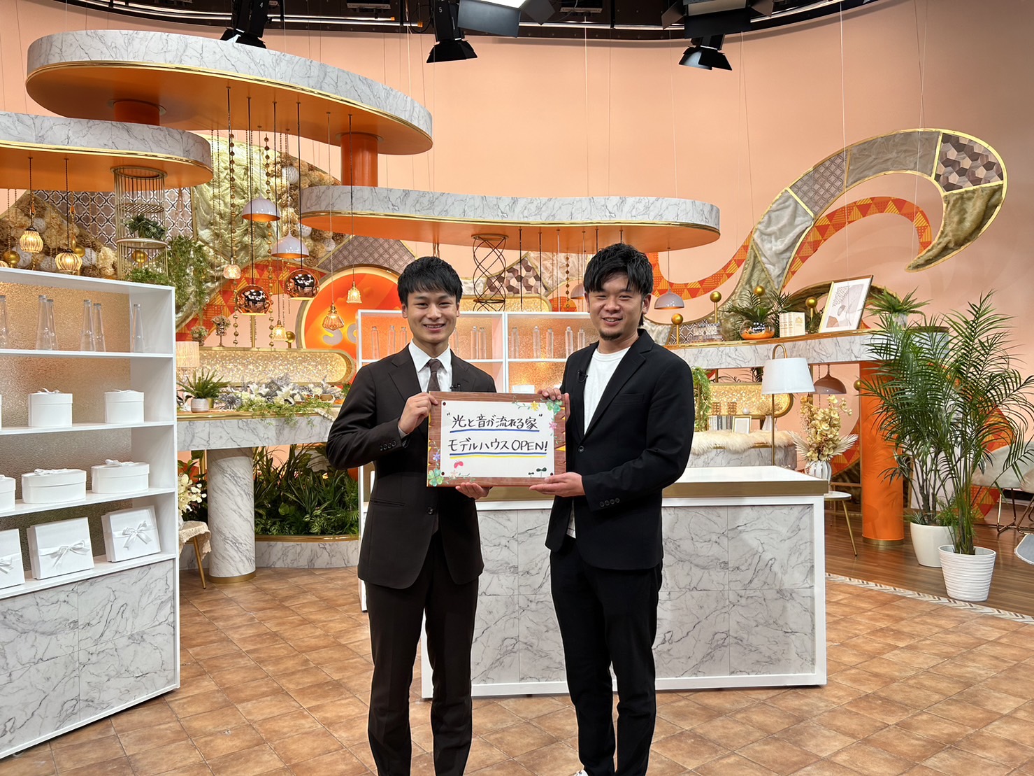 TSK山陰中央テレビ『SOUP』の収録に行ってきました♪ - 福山建築